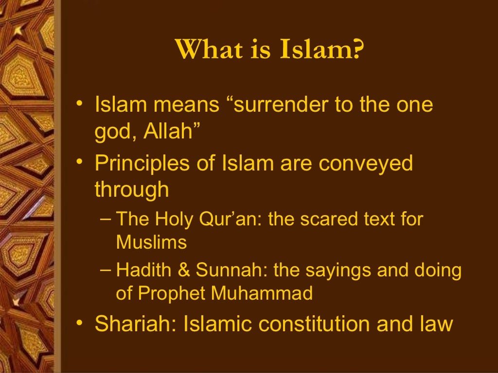 What is Islam? - FAQs